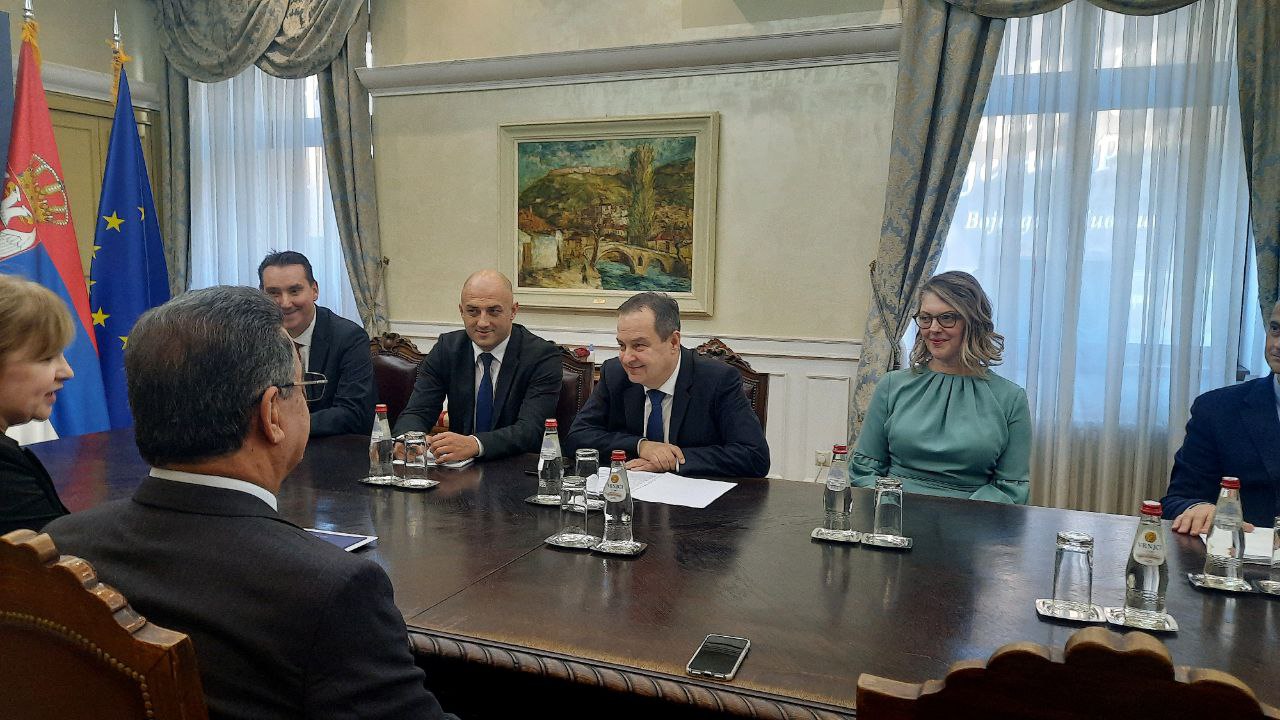 PPV i MSP Dačić primio u oproštajnu posetu ambasadora Iraka ...