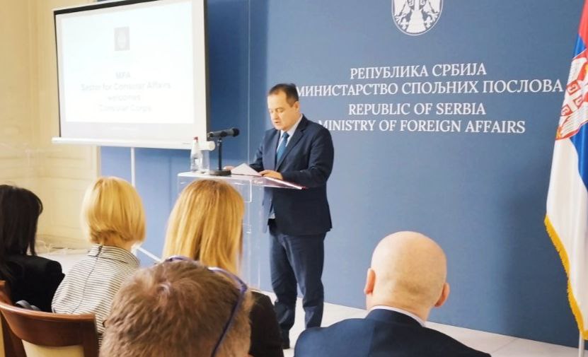 Address by Minister Dacic at the meeting with consular representatives ...