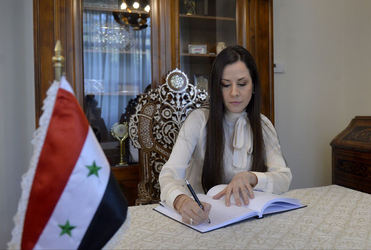 First Lady of Serbia handed over aid for the people of Syria affected ...
